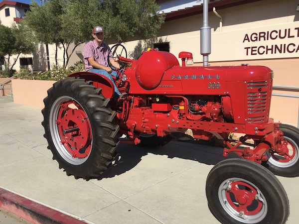 Local student restores Farmall tractor - Paso Robles Daily News