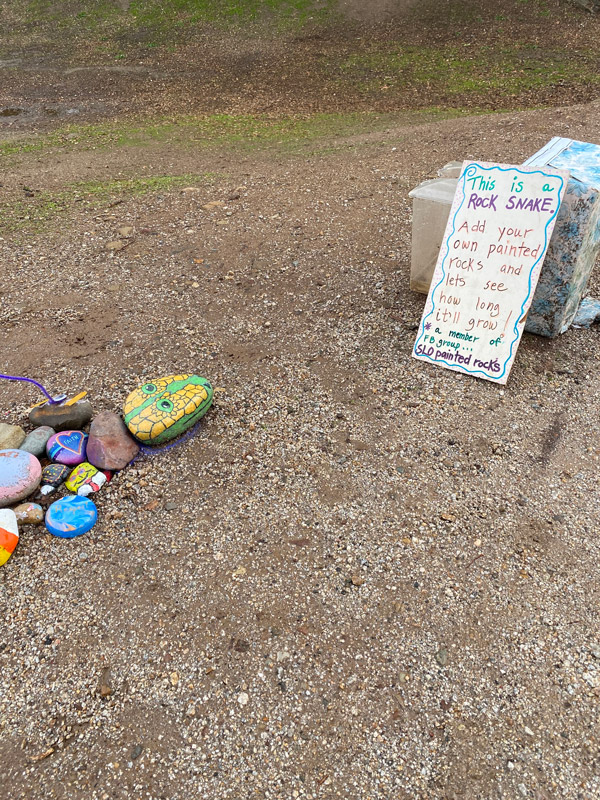 Rock Snake winds its way around lake and captivates community - Paso ...