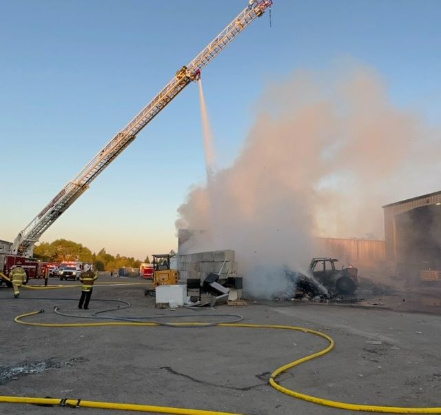 Crews contain debris fire in San Miguel - Paso Robles Daily News