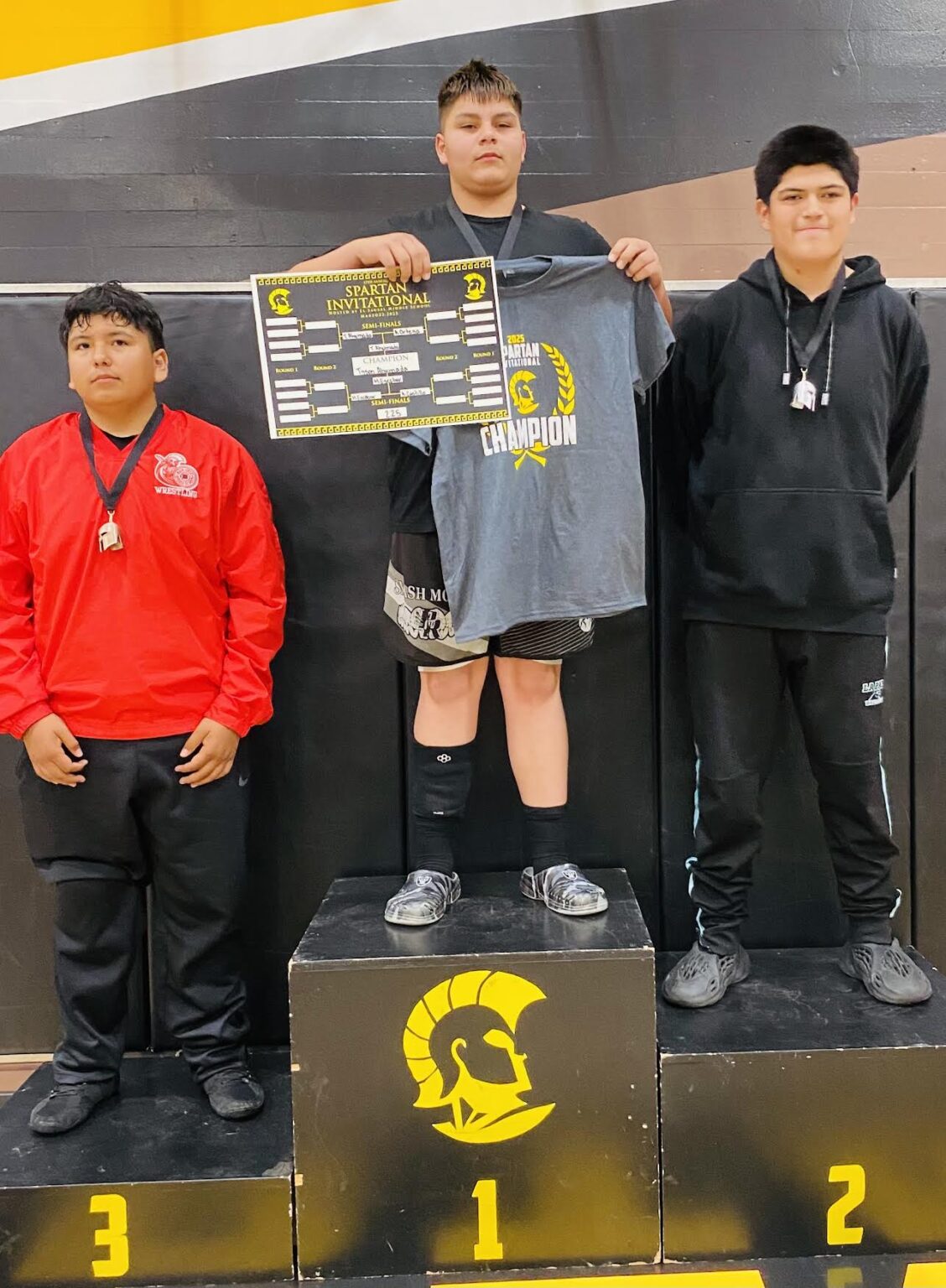 Lewis Flamson Junior High wrestling team shines at Spartan Invitational ...